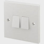 Status Double Light Switch – Rockbottom Northampton